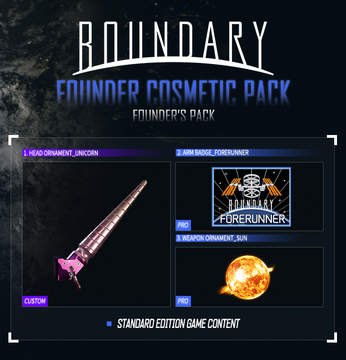 Founder Cosmetic Pack Founders Pack · Boundary - Founder Cosmetic Pack Founders Pack · SteamDB