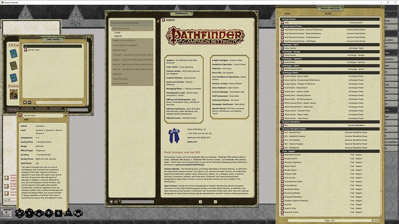Fantasy Grounds - Pathfinder RPG - Pathfinder Player Companion: Dragon ...