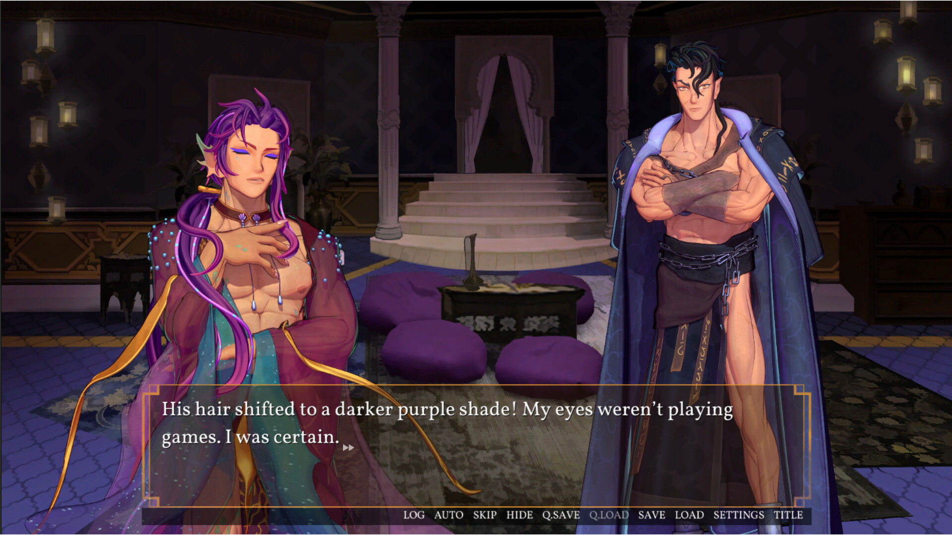 Seduce her Harem on Steam