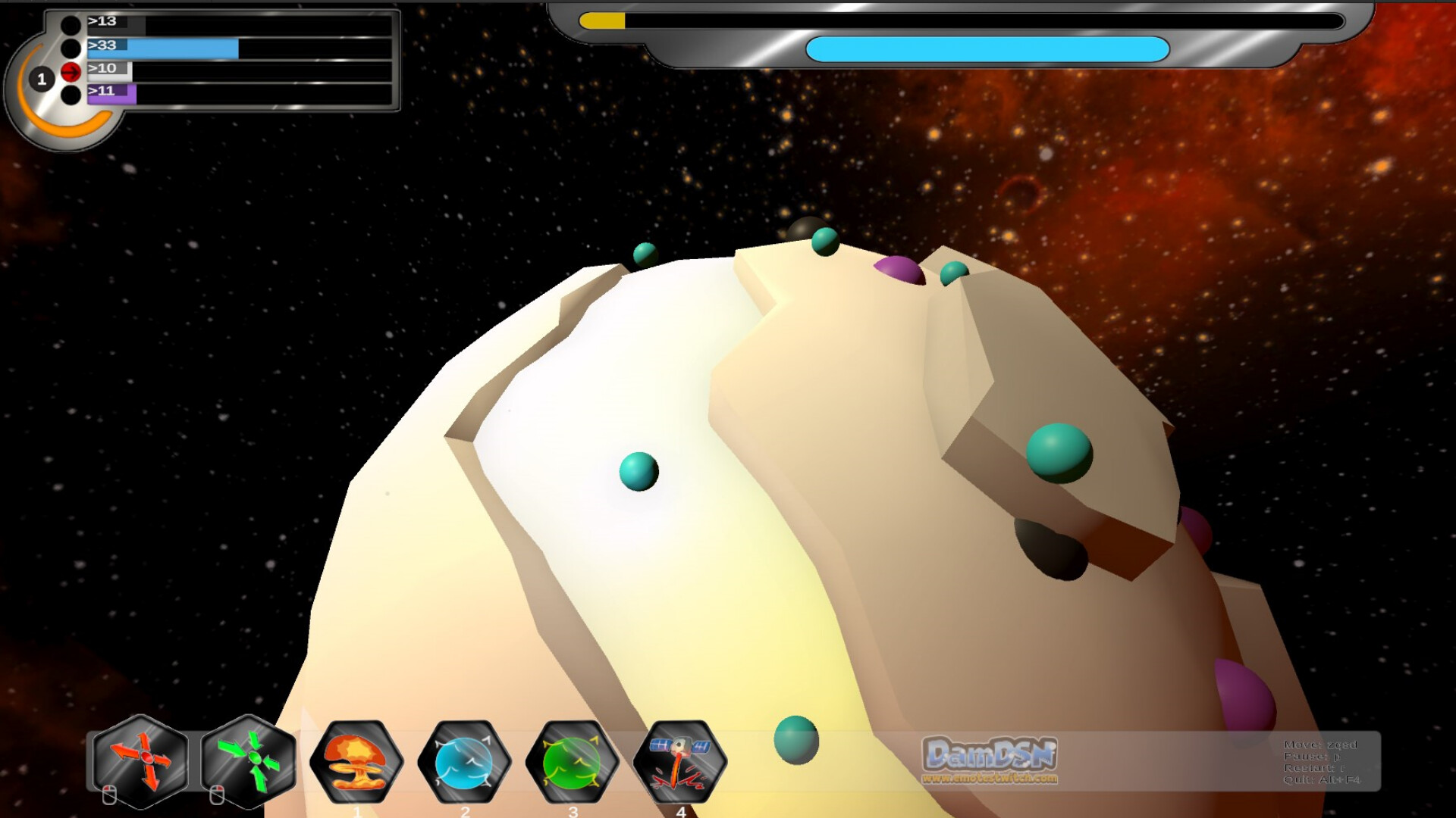 Marbles in space on Steam