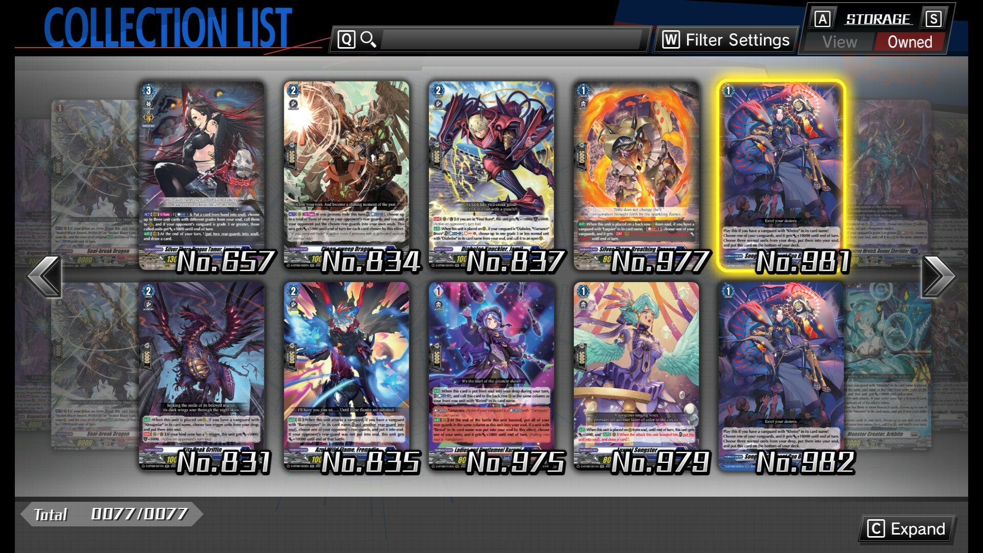 Cardfight Vanguard Cards