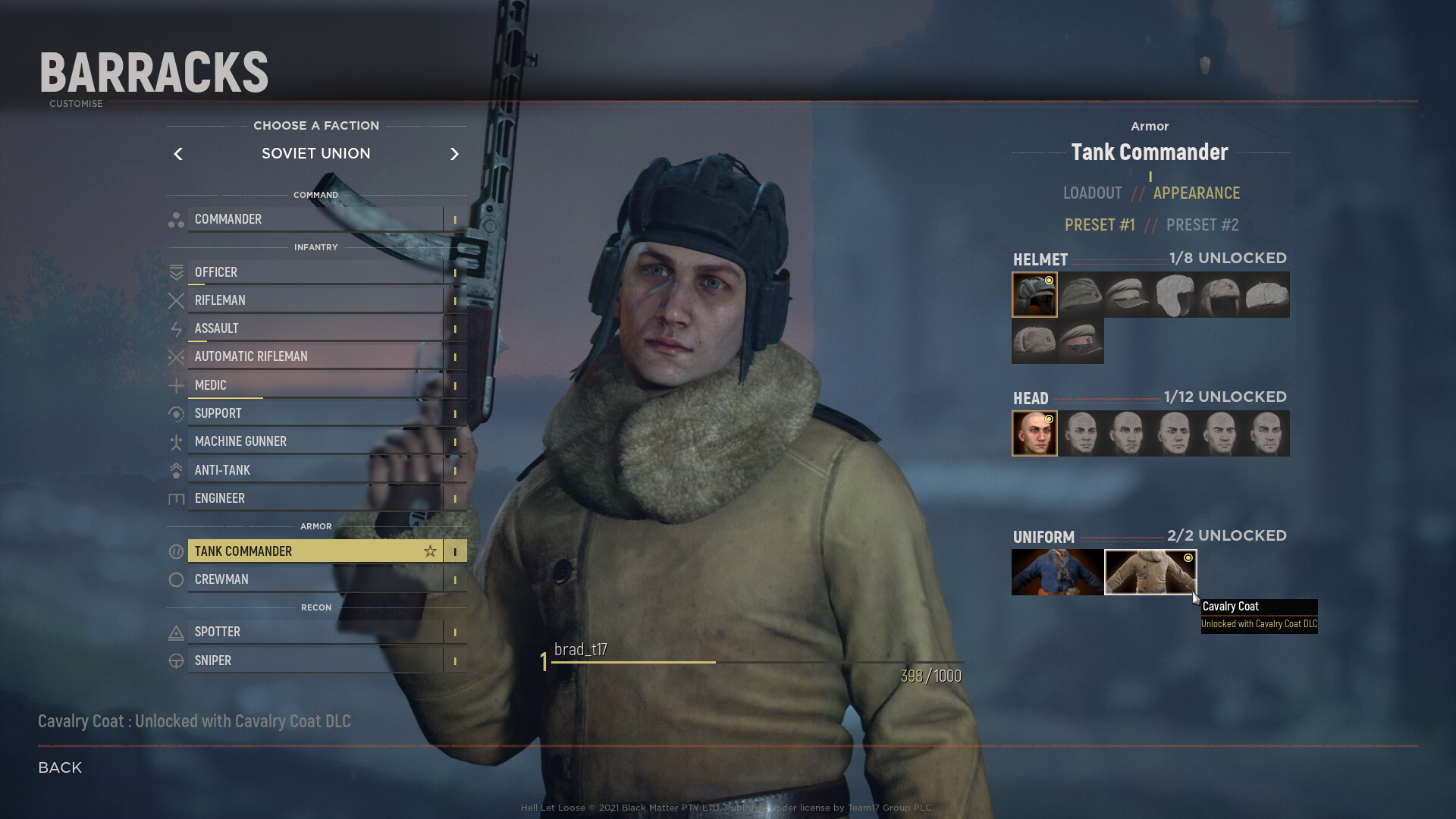 Hell Let Loose - Cavalry Coat on Steam