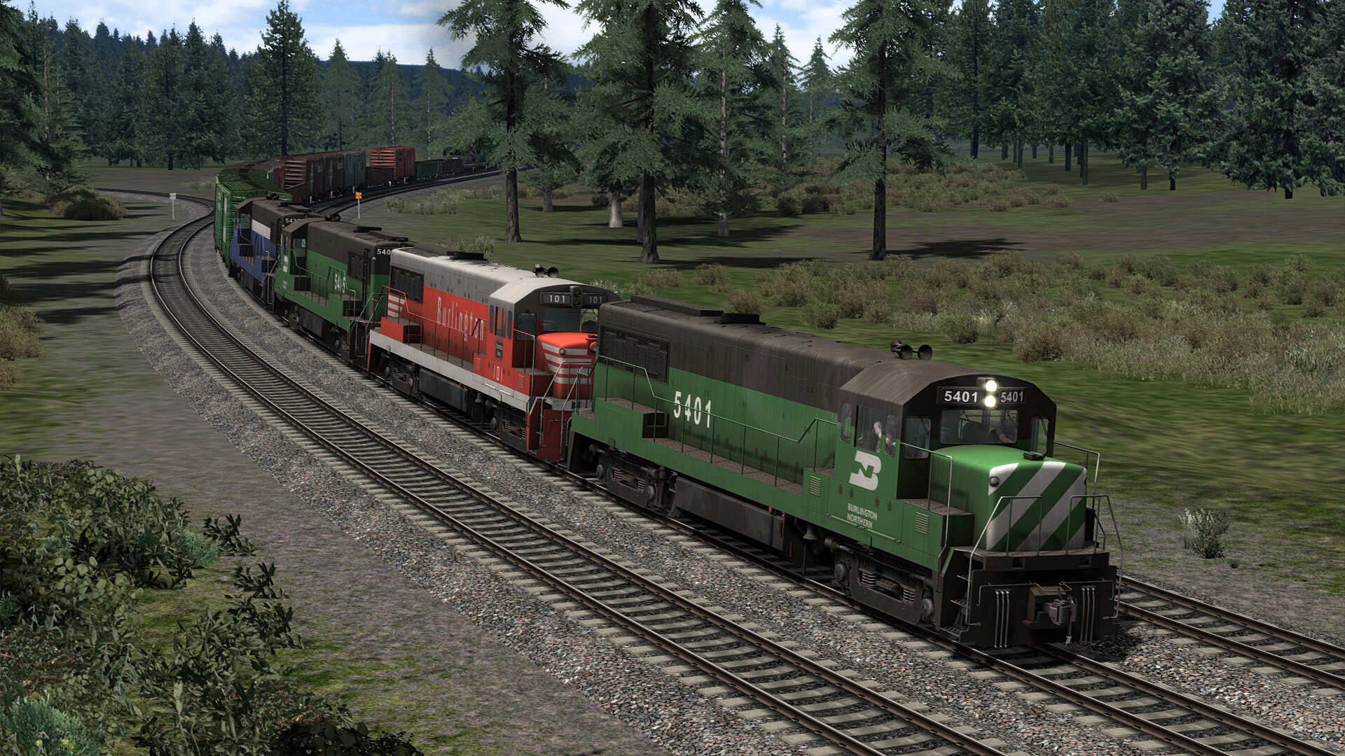 Train Simulator: Burlington Northern U25 on Steam