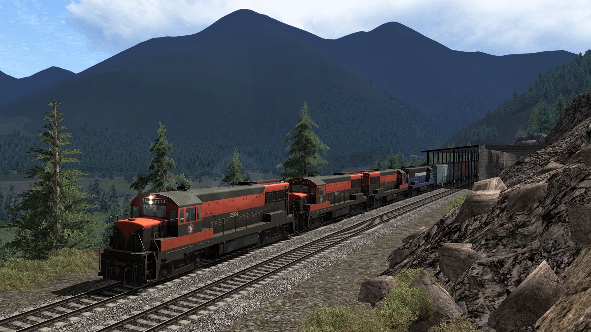 Train Simulator: Burlington Northern U25 on Steam