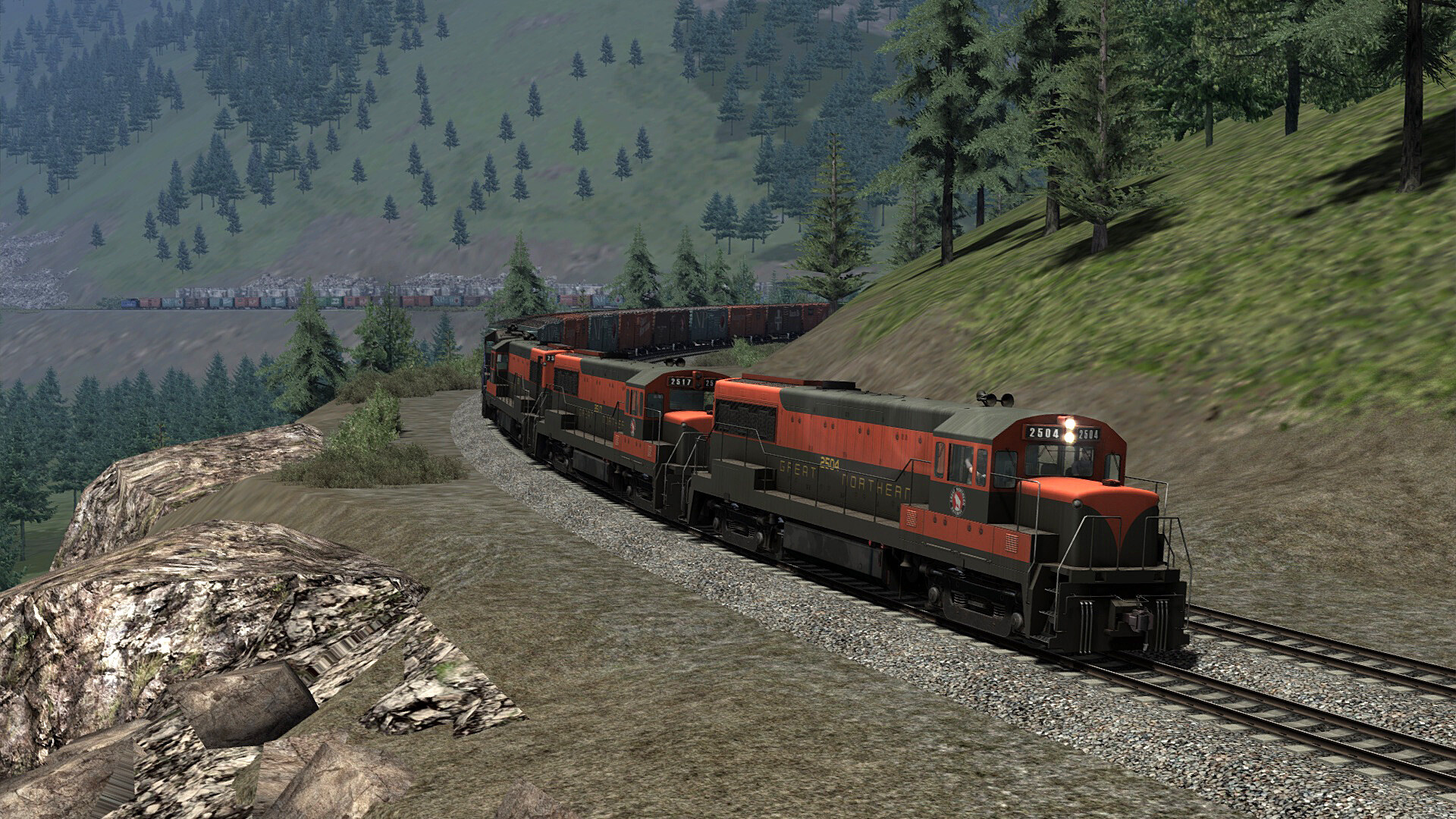 Train Simulator: Burlington Northern U25 on Steam
