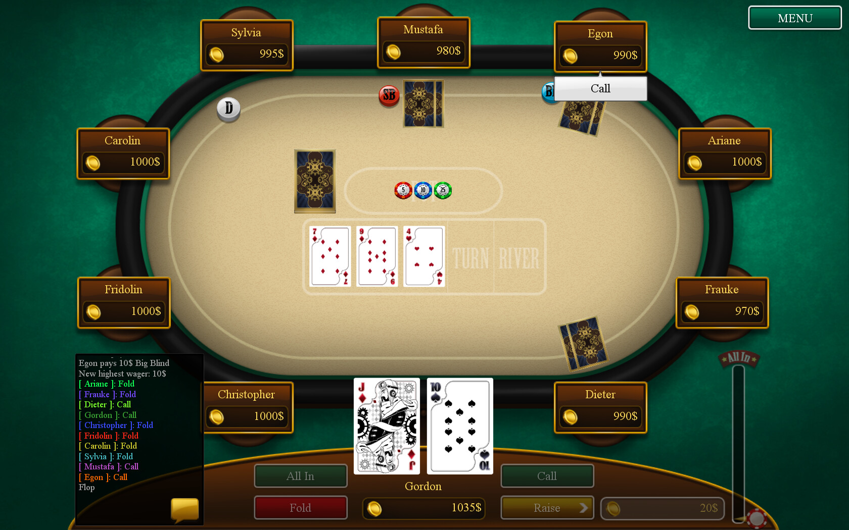 Save 10% on Royal Class Poker on Steam