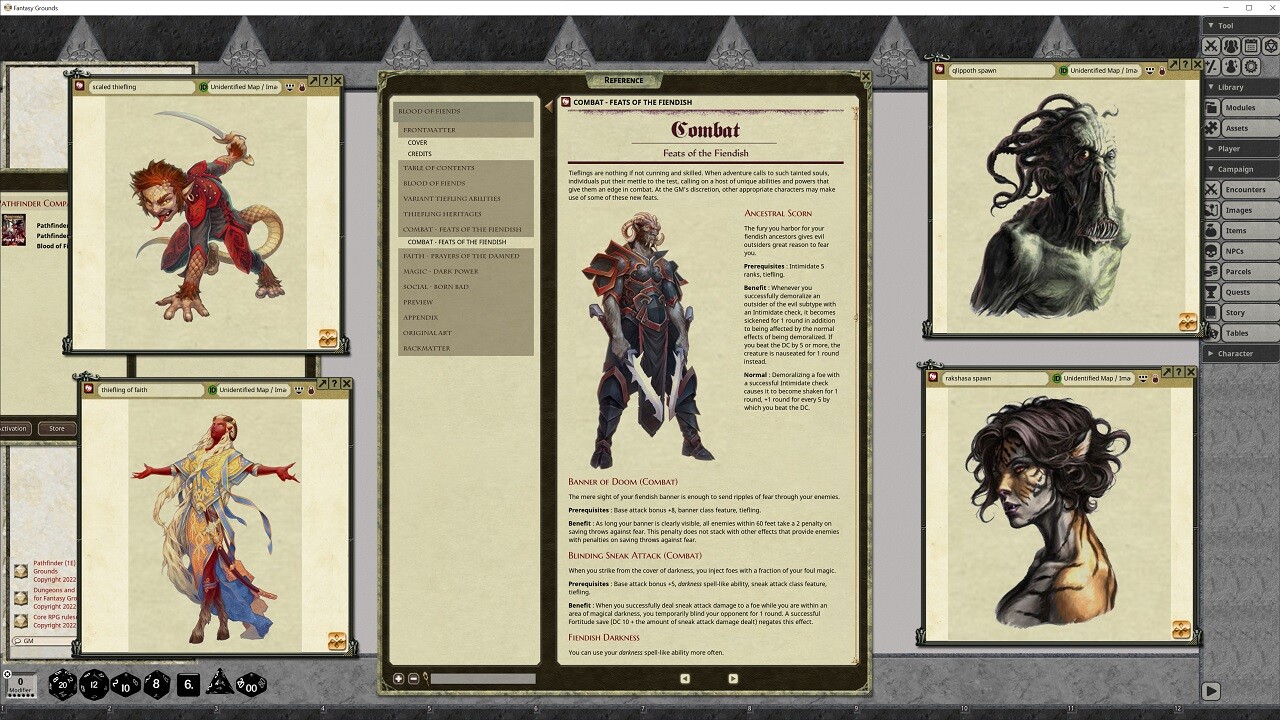 Fantasy Grounds - Pathfinder RPG - Pathfinder Player Companion: Blood ...