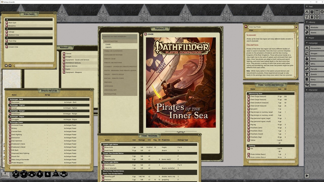 Fantasy Grounds - Pathfinder RPG - Pathfinder Player Companion: Pirates ...