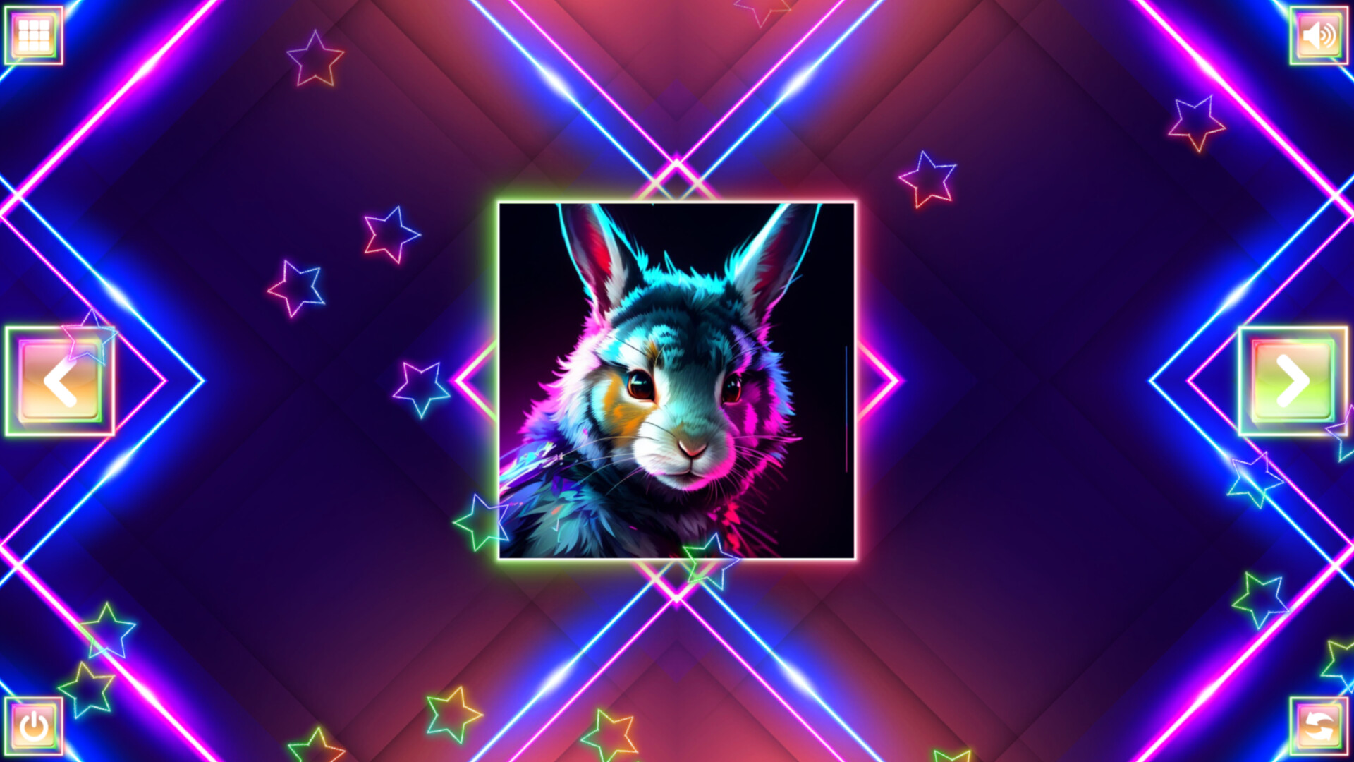 Neon Fantasy: Animals on Steam