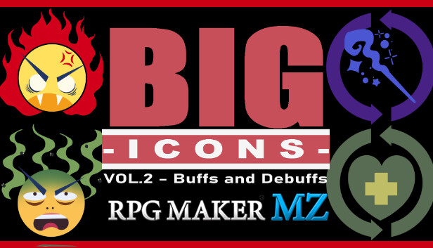 RPG Maker MZ - Big Icons Vol.2 - Buffs and Debuffs on Steam