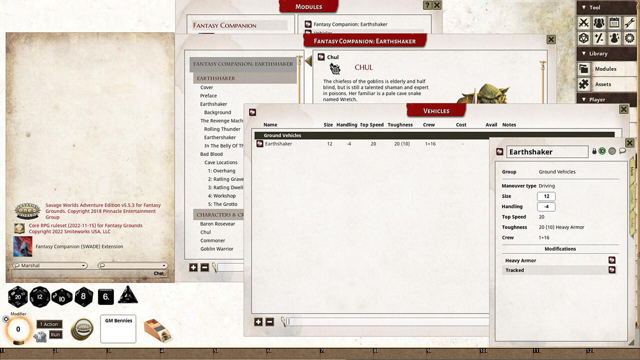Fantasy Grounds - Earthshaker Fantasy Adventure on Steam