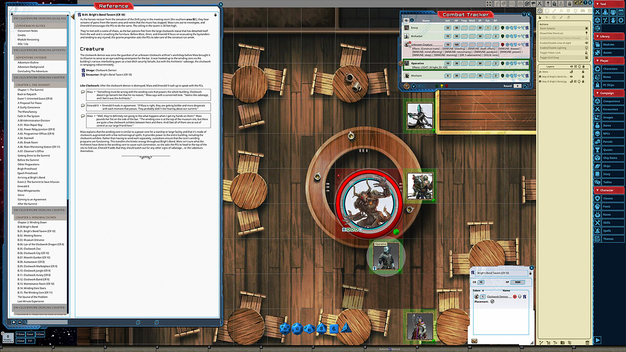 Fantasy Grounds - Starfinder RPG - Adventure Path #50: Clockwork Demons (Drift Hackers 2 of 3 ...