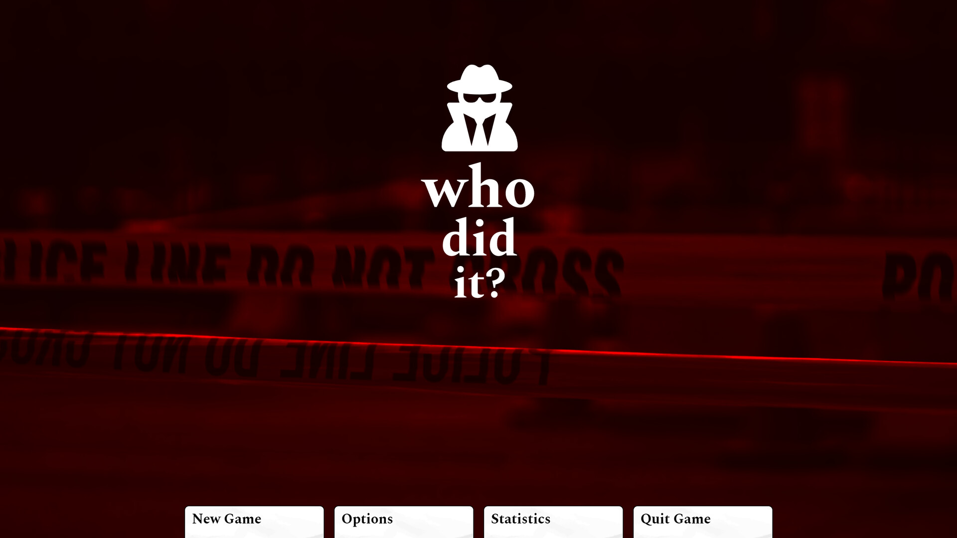 Who Did It? on Steam
