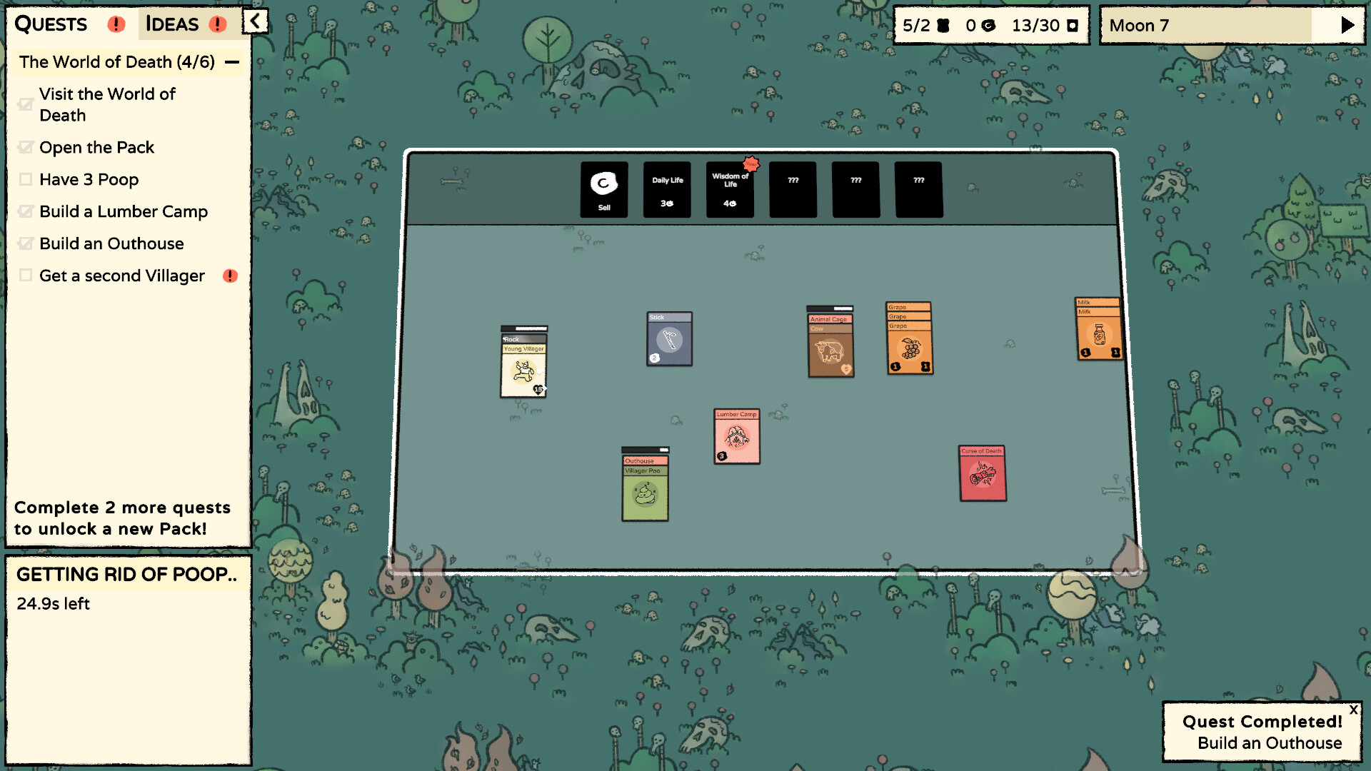 Stacklands: Cursed Worlds on Steam