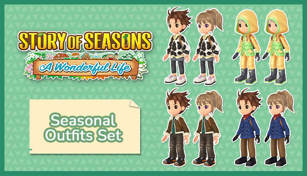 STORY OF SEASONS: A Wonderful Life - Seasonal Outfits Set on Steam