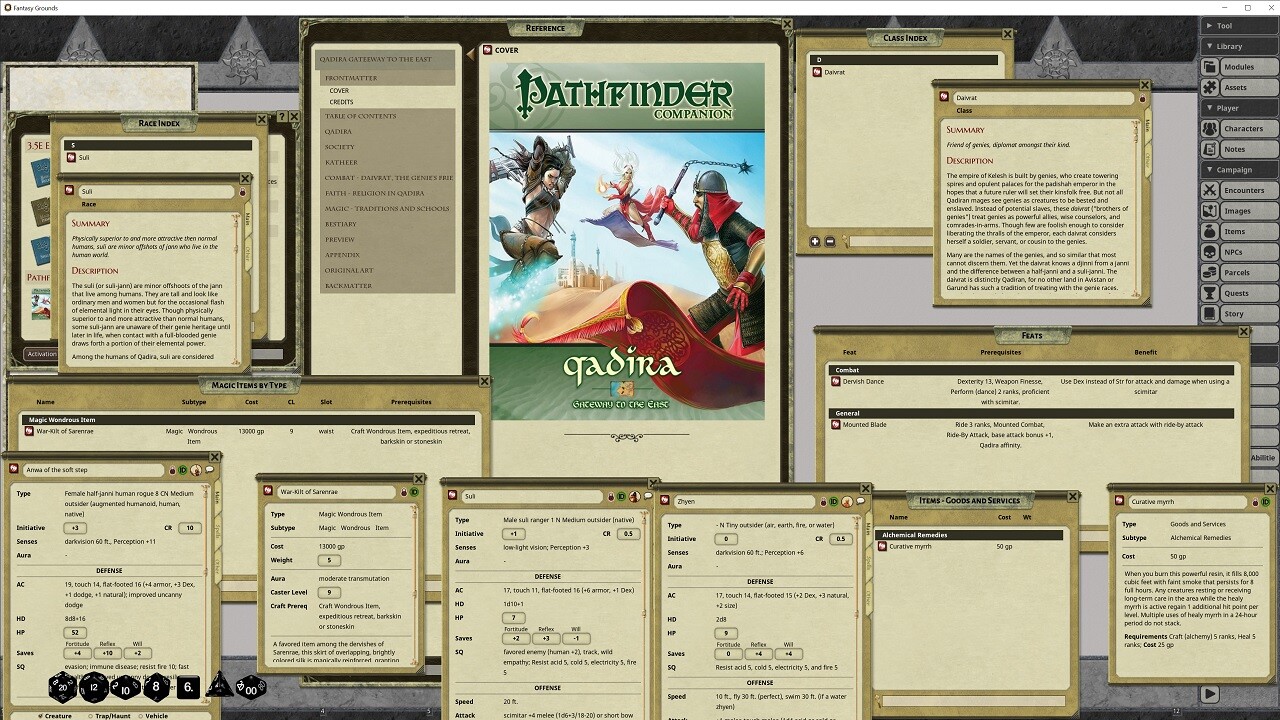 Fantasy Grounds - Pathfinder RPG - Pathfinder Companion: Qadira Gateway ...