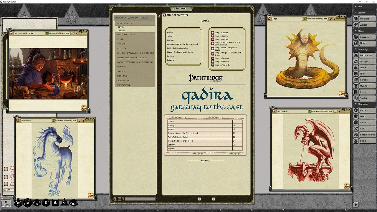 Fantasy Grounds - Pathfinder RPG - Pathfinder Companion: Qadira Gateway ...