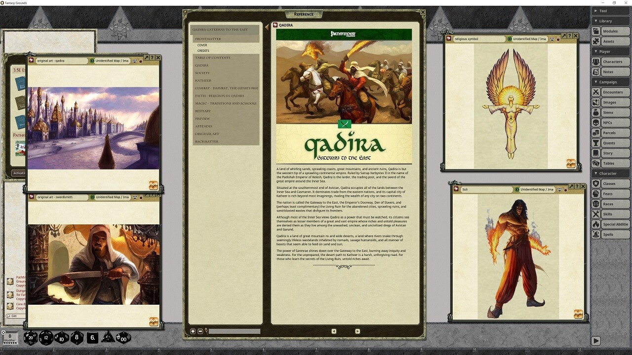Fantasy Grounds - Pathfinder RPG - Pathfinder Companion: Qadira Gateway ...