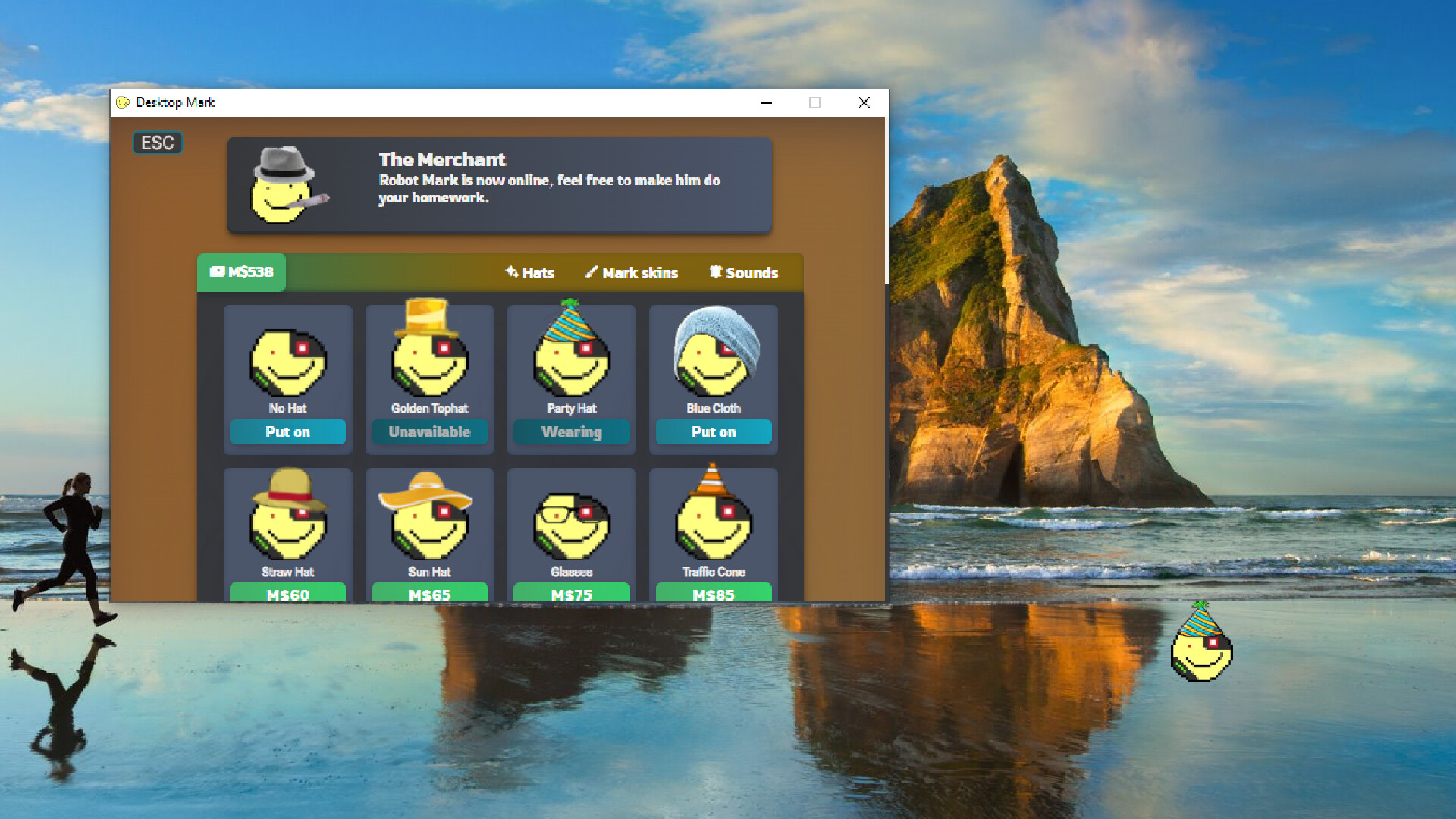 Desktop Mark on Steam