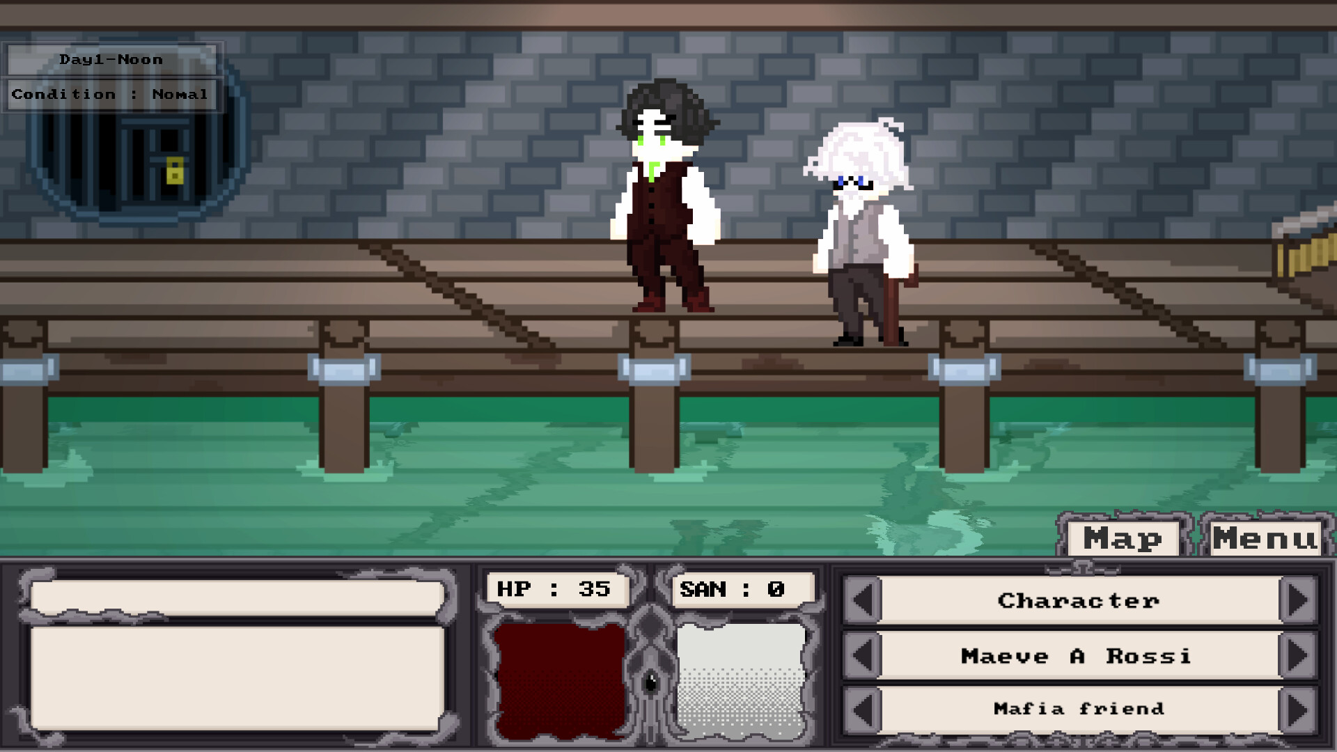 A Shadow Cast on Water on Steam