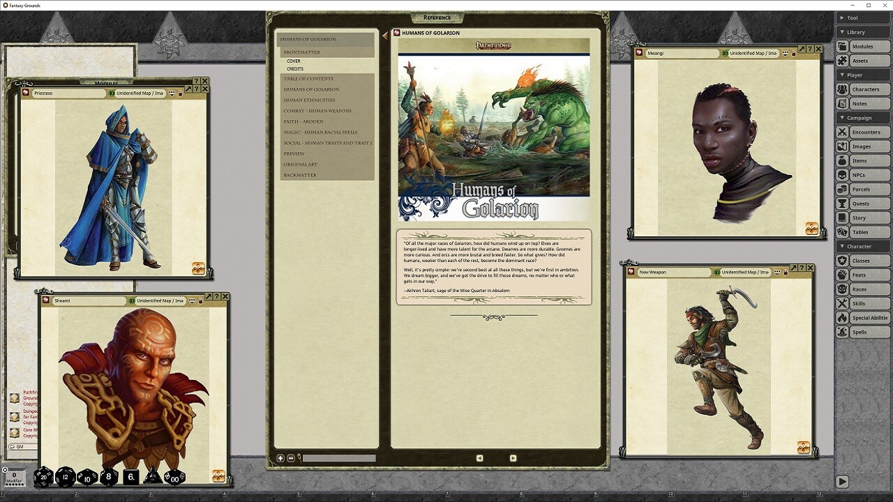 Fantasy Grounds - Pathfinder RPG - Pathfinder Companion: Humans of ...