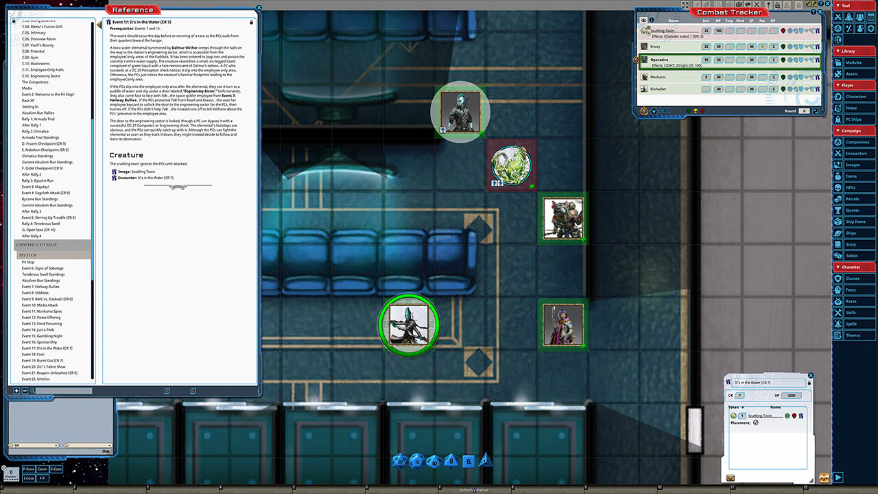 Fantasy Grounds - Starfinder RPG - Adventure: Redshift Rally Screenshots · SteamDB
