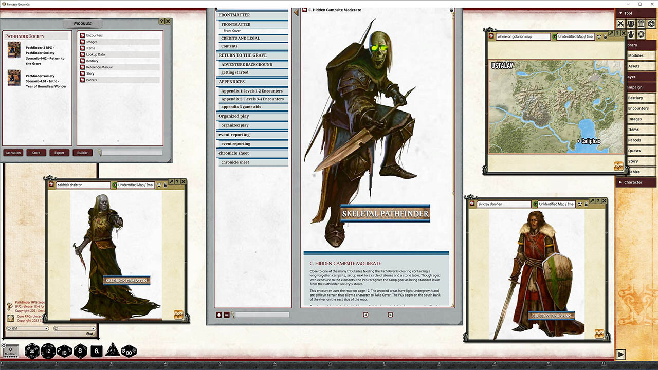 Fantasy Grounds - Pathfinder 2 RPG - Pathfinder Society Scenario #4-02 ...