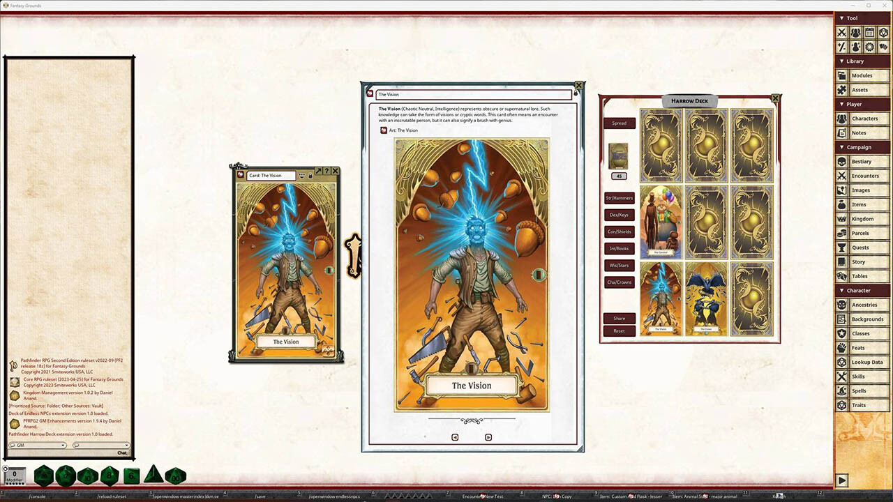 Fantasy Grounds - Pathfinder 2 RPG - Harrow Deck on Steam