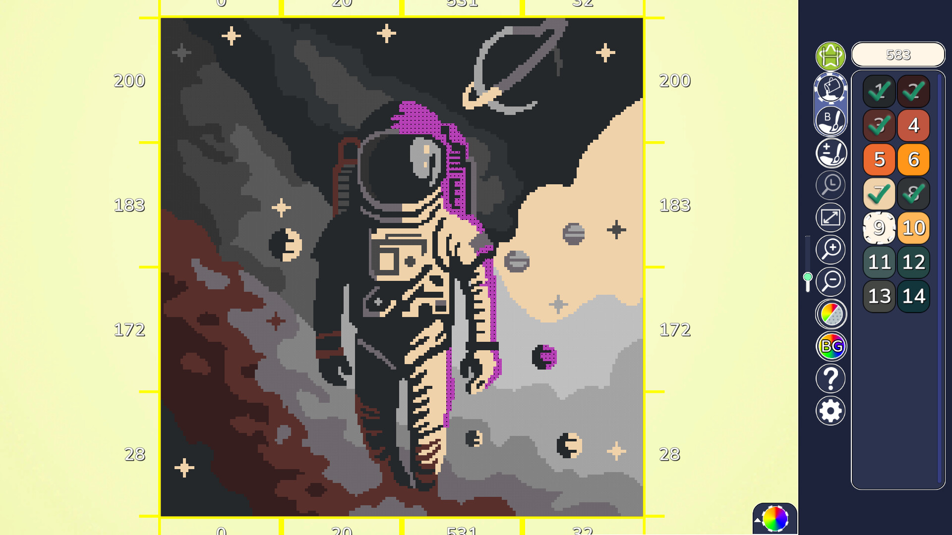 Paint by Pixel 3 on Steam