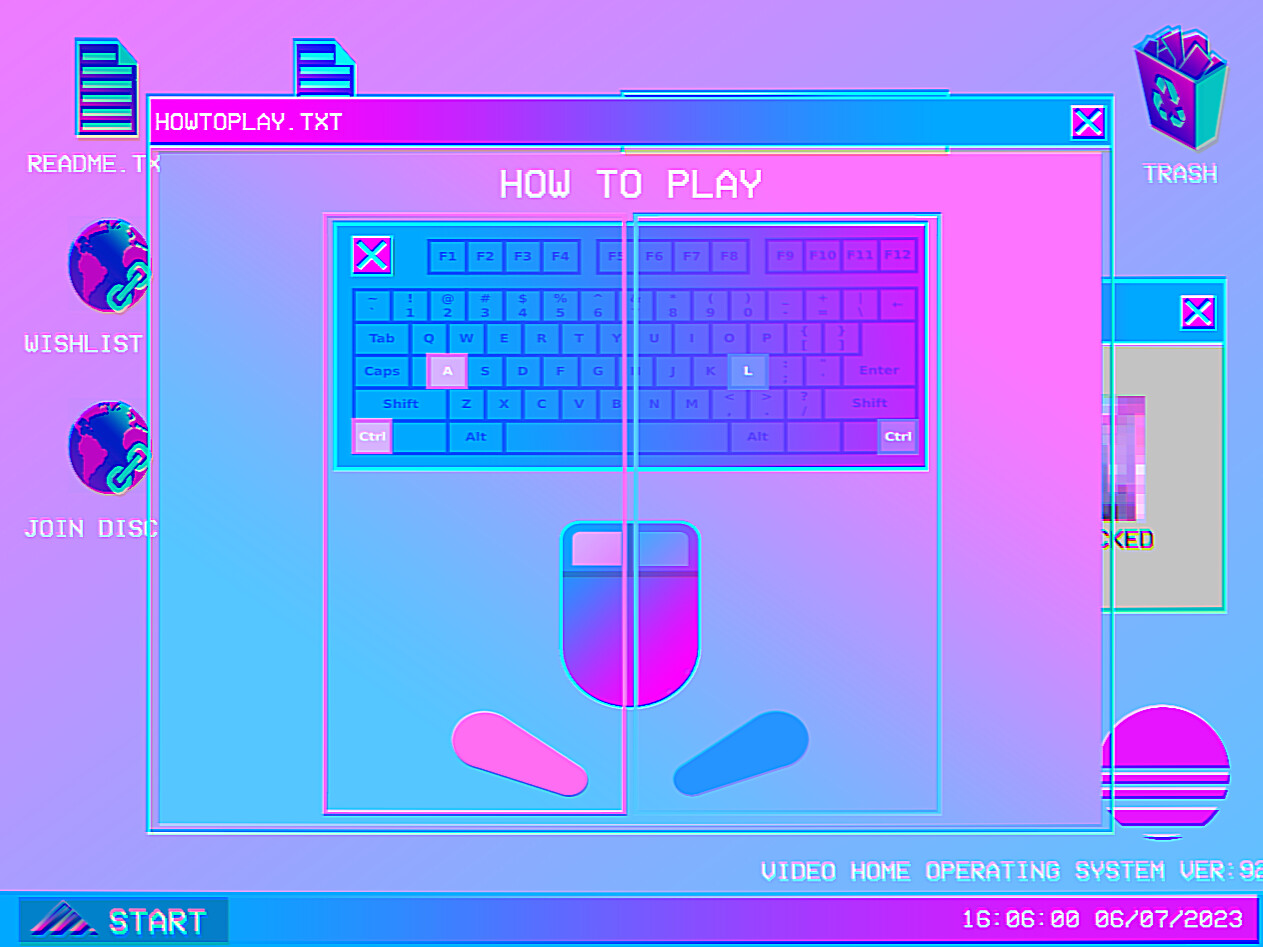 Vaporwave Pinball on Steam