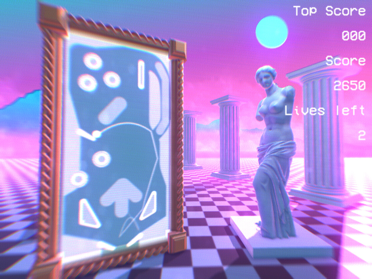 Vaporwave Pinball on Steam