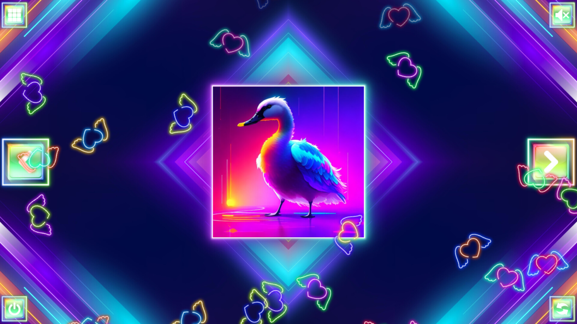 Neon Fantasy: Birds on Steam