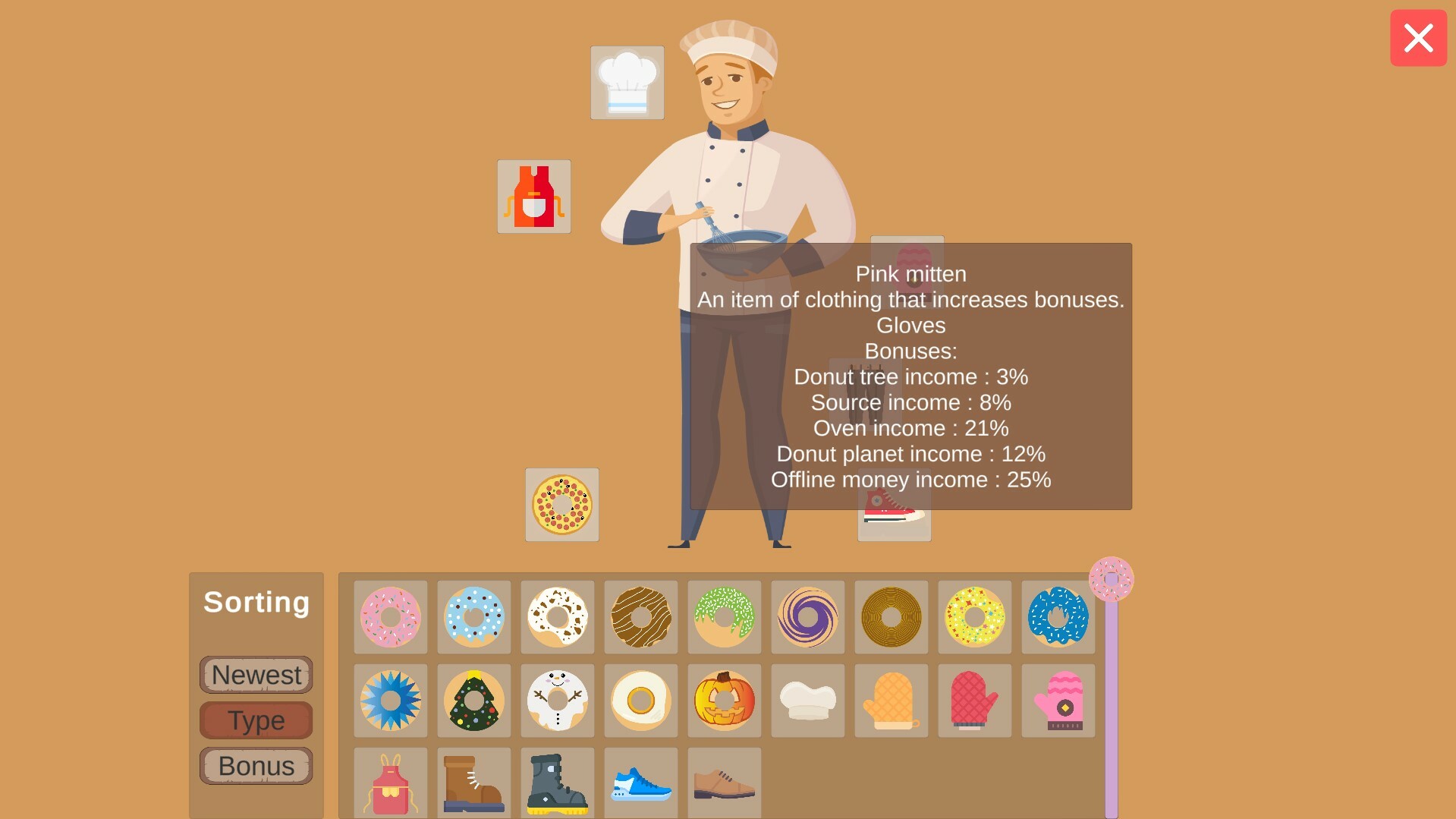 Donut Land Clicker Screenshots · SteamDB