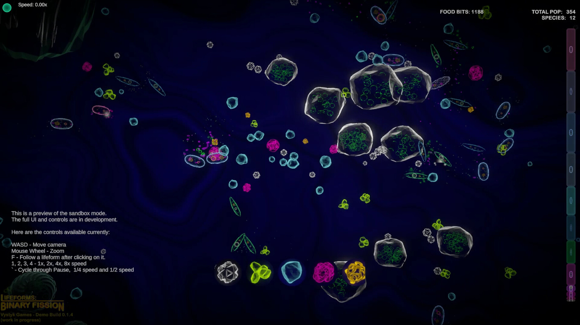 Lifeforms: Binary Fission on Steam