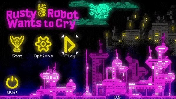 Rusty Robot Wants to Cry on Steam