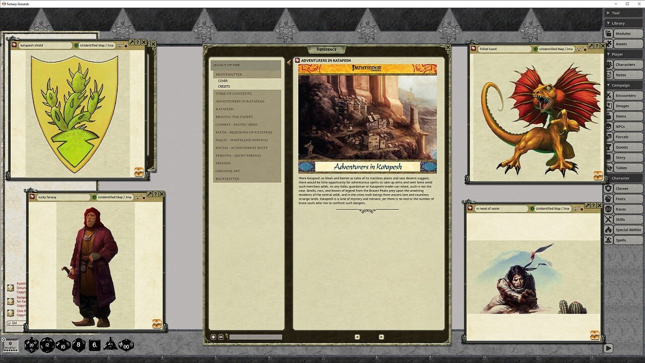 Fantasy Grounds - Pathfinder RPG - Pathfinder Companion Legacy of Fire ...