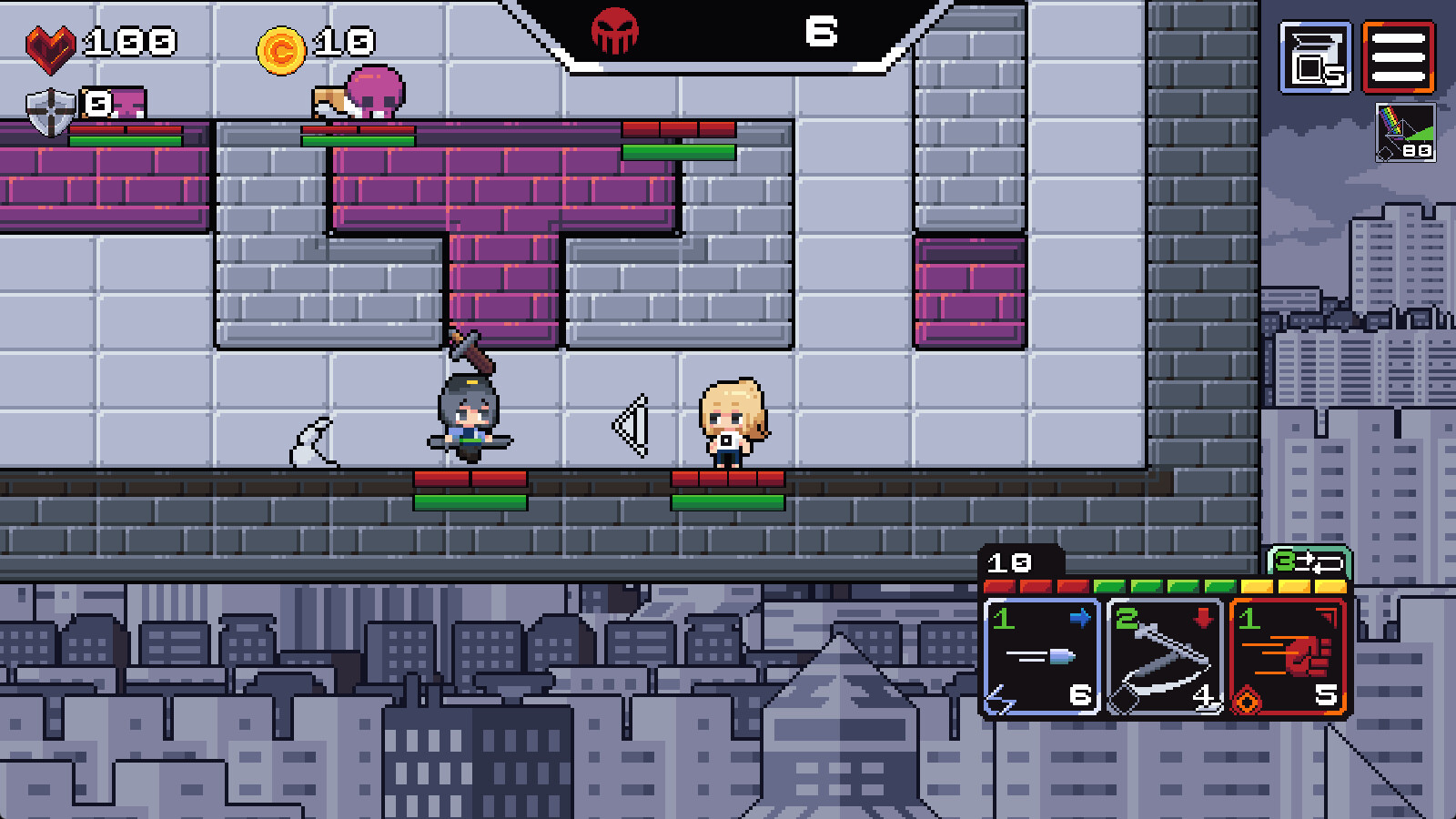 Split square on Steam