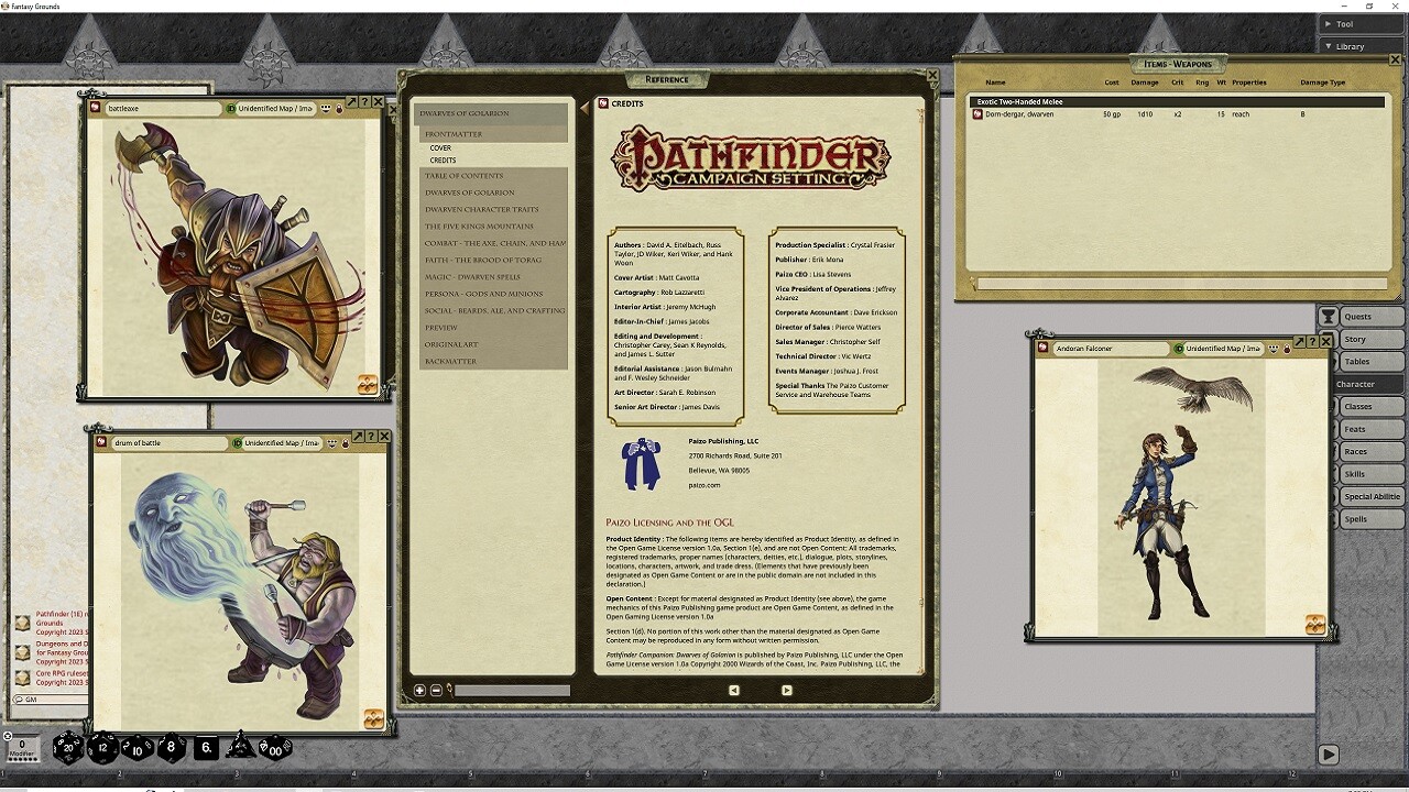 Save 25% on Fantasy Grounds - Pathfinder RPG - Pathfinder Companion ...