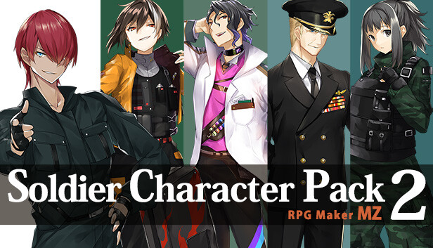 RPG Maker MZ - Soldier Character Pack 2 on Steam