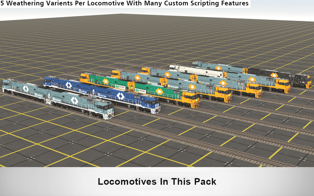 Trainz Plus DLC - NR Class Locomotive - National Rail Mega Pack on Steam