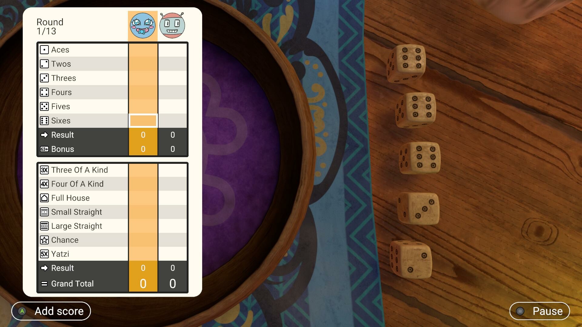 Save 30% on Yatzi on Steam