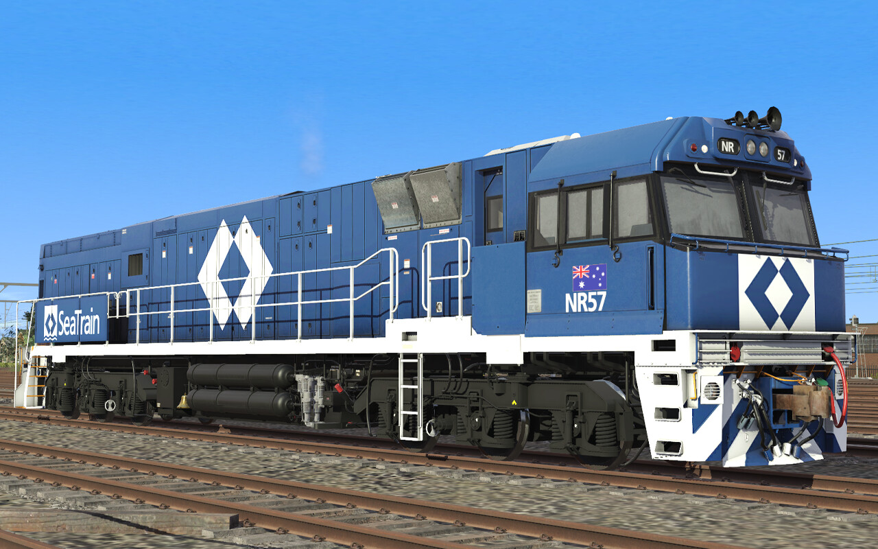 Trainz 2019 DLC - NR Class Locomotive - SeaTrain Pack di Steam