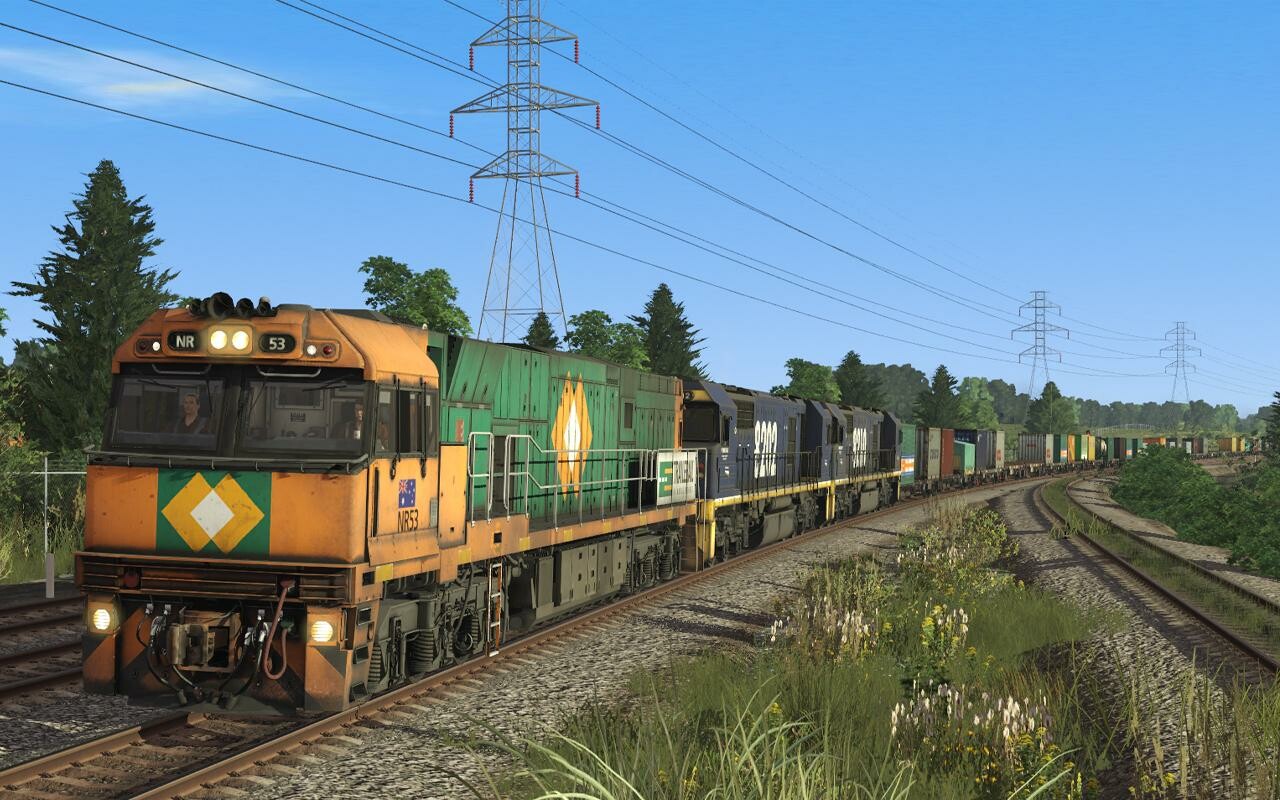 Trainz 2019 DLC - NR Class Locomotive - Trailerail Pack บน Steam