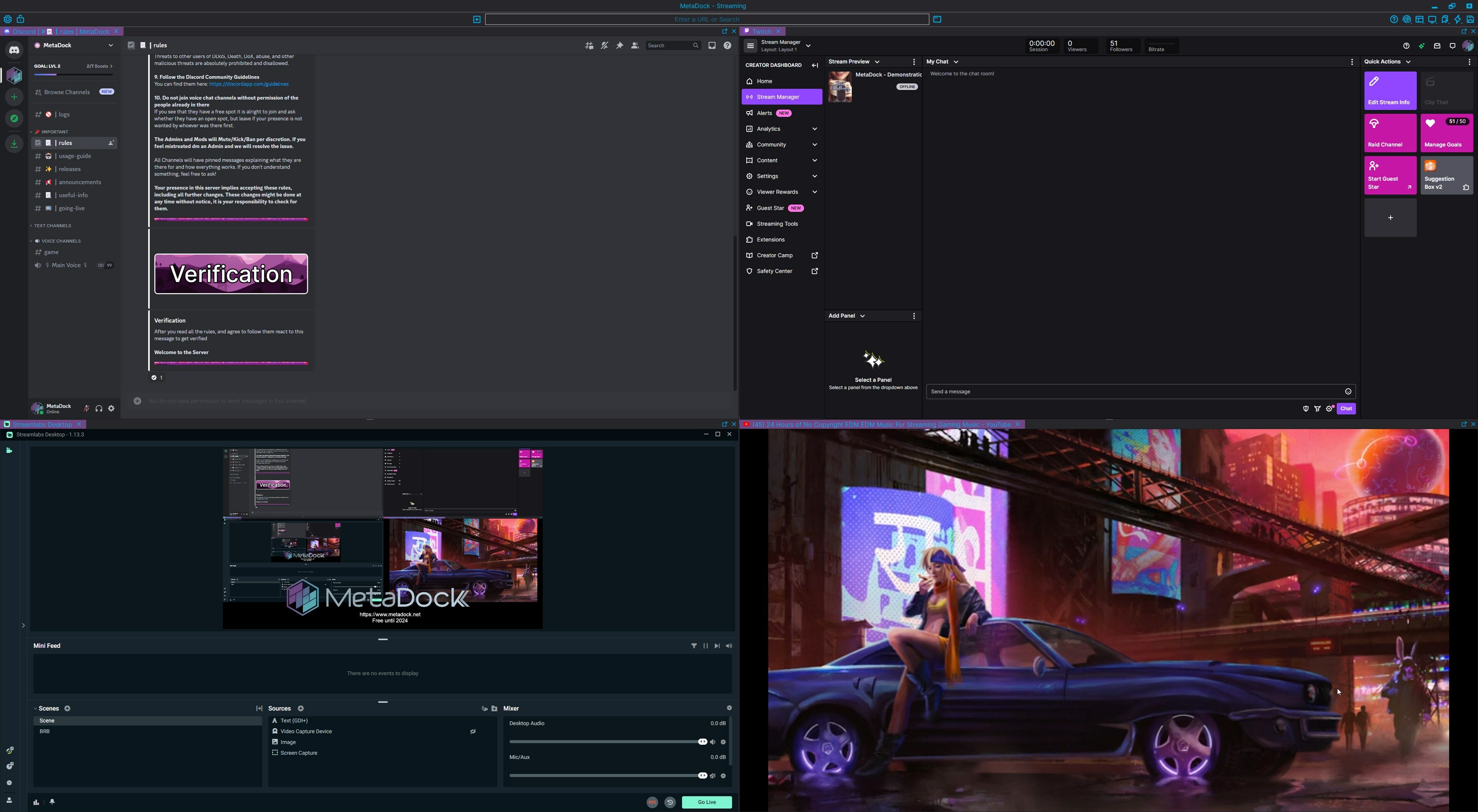 MetaDock Screenshots · SteamDB