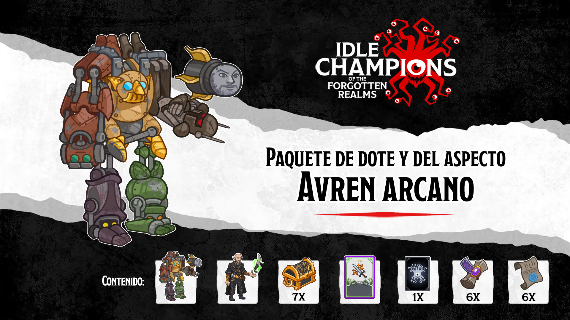 Paquete de dote y del aspecto Avren arcano en Steam