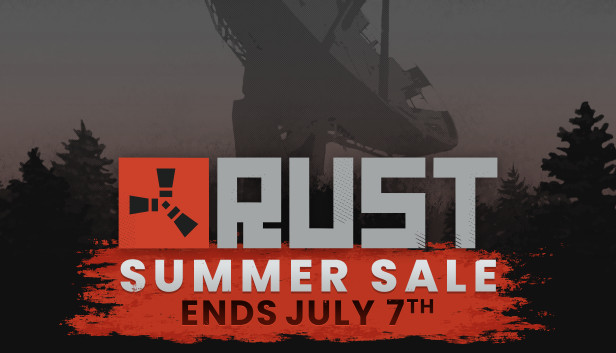Poupa 50% em Rust no Steam