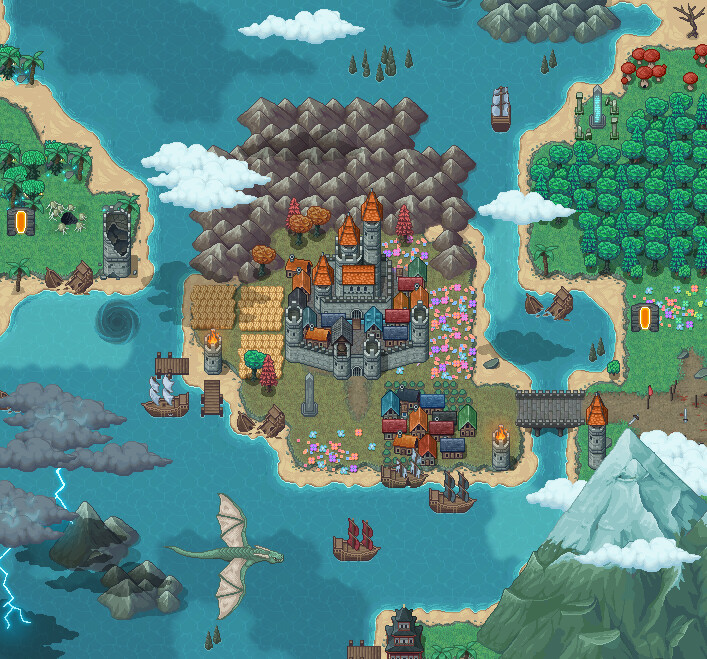 RPG Maker MV - Winlu Fantasy Tileset - Overworld on Steam