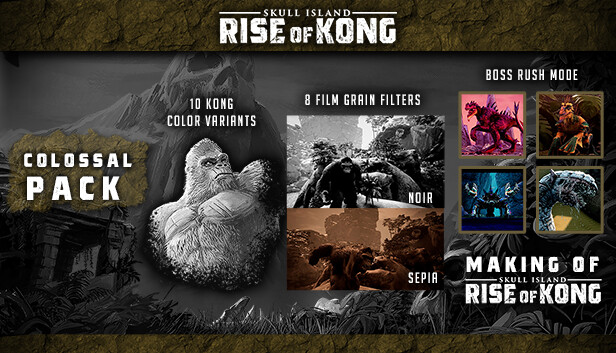 Skull Island: Rise of Kong Colossal Pack Price history · SteamDB