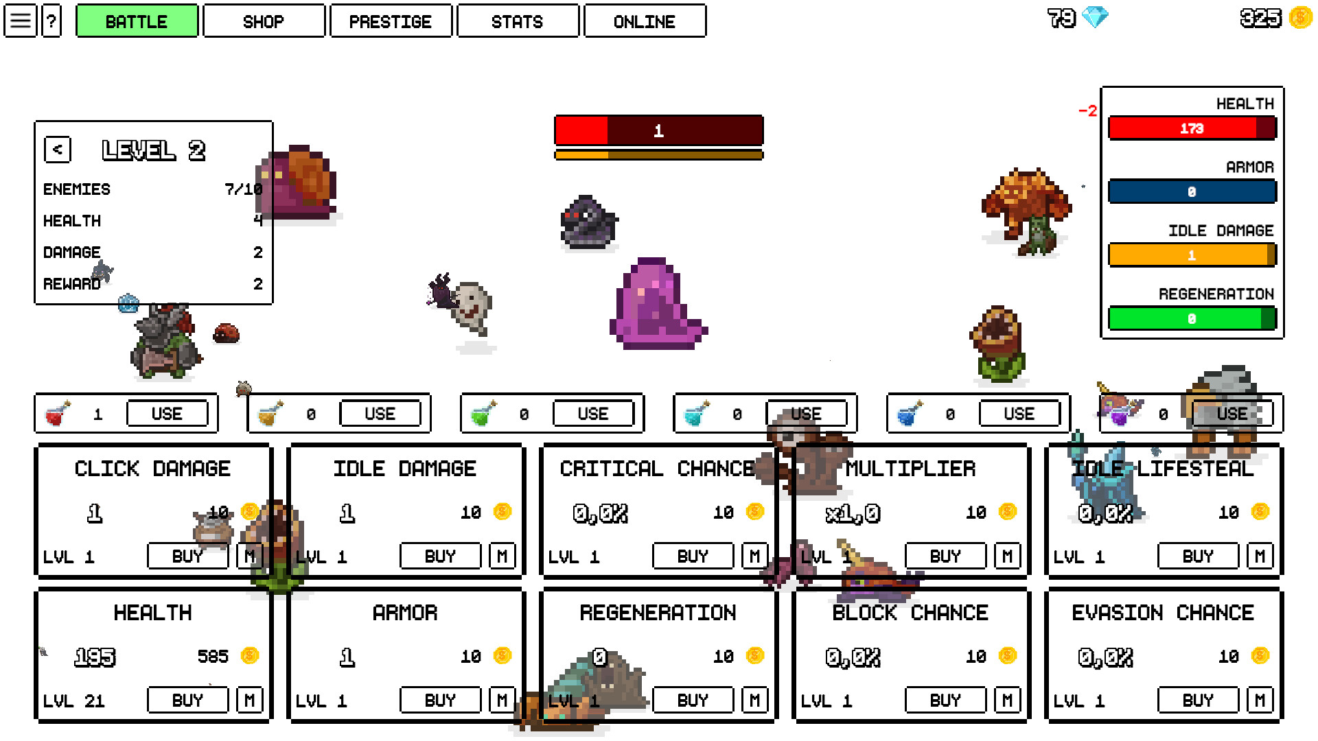 One Life Clicker on Steam