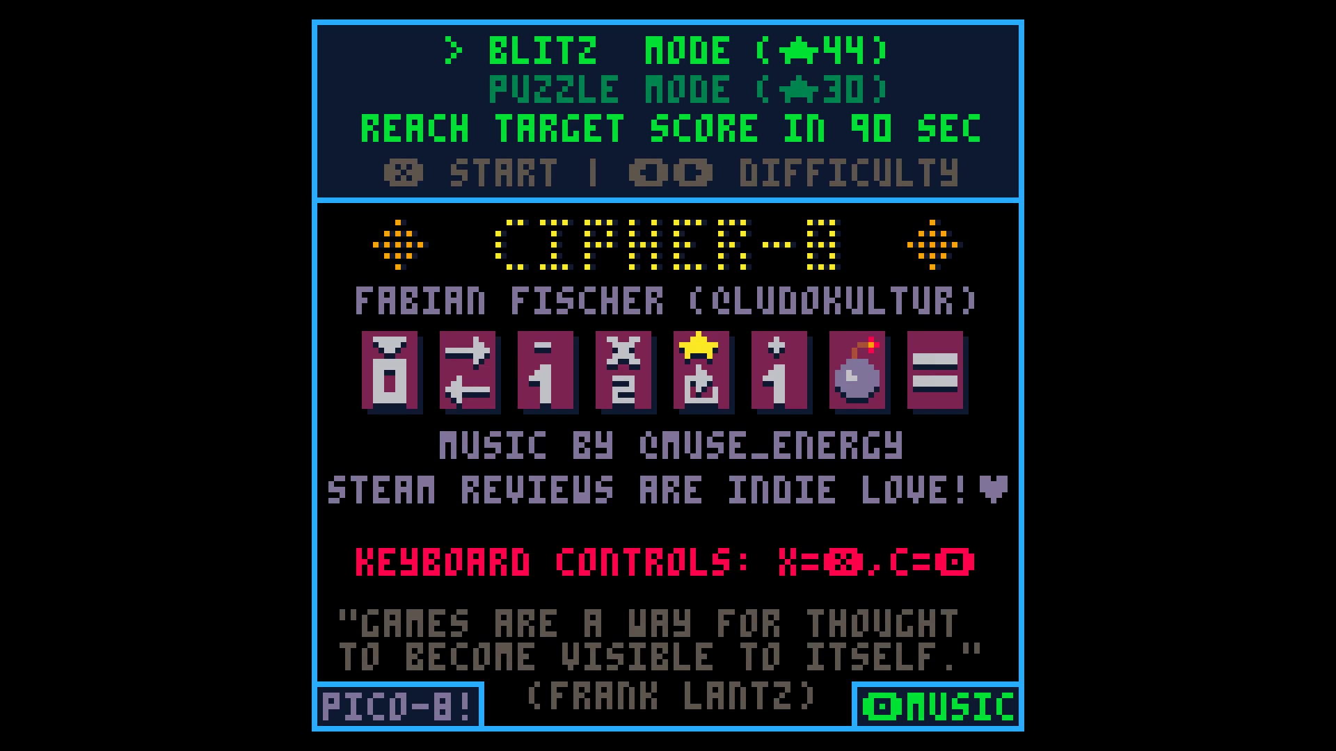 CIPHER-8 on Steam